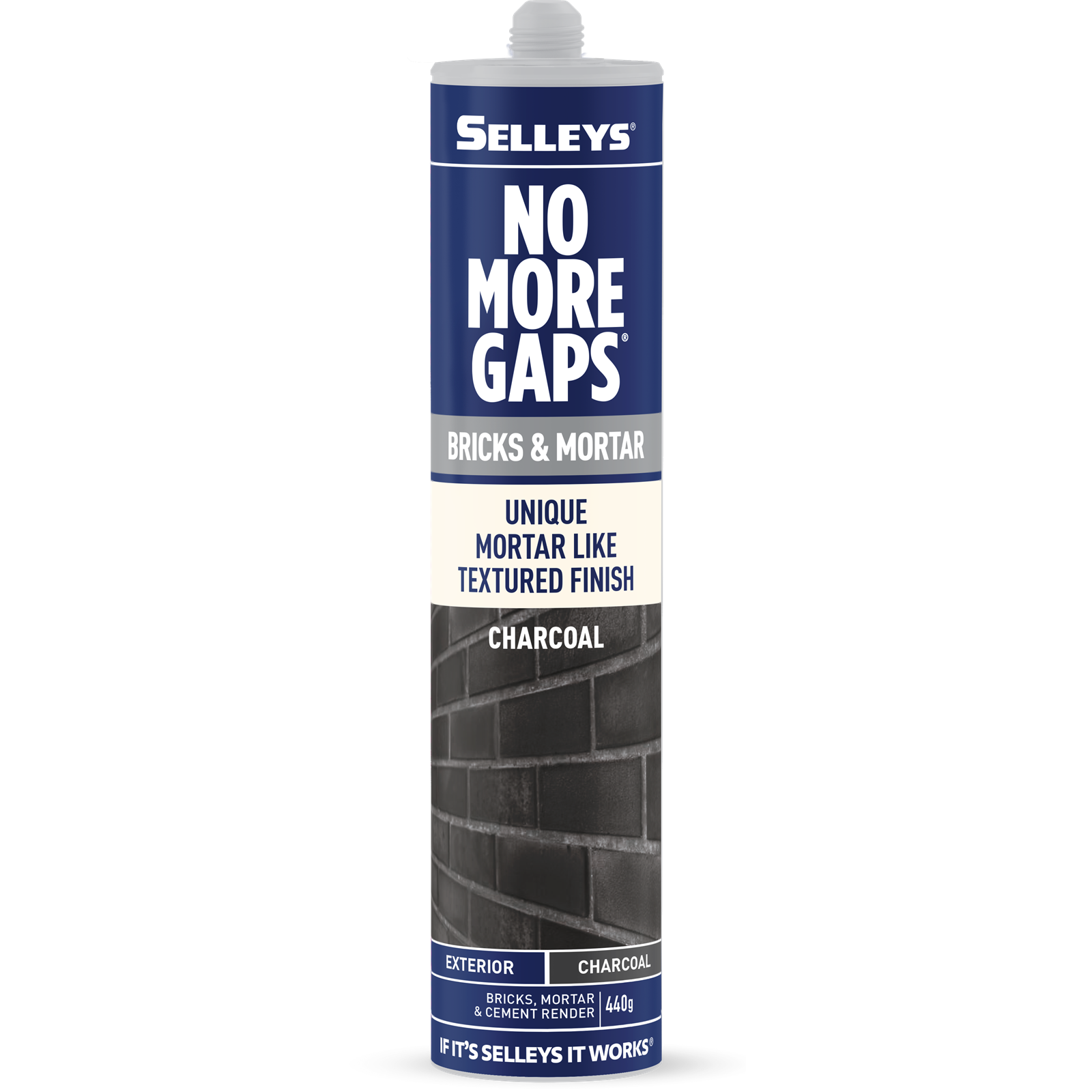 Selleys 440g No More Gaps Bricks and Mortar Gap Filler - Charcoal ...