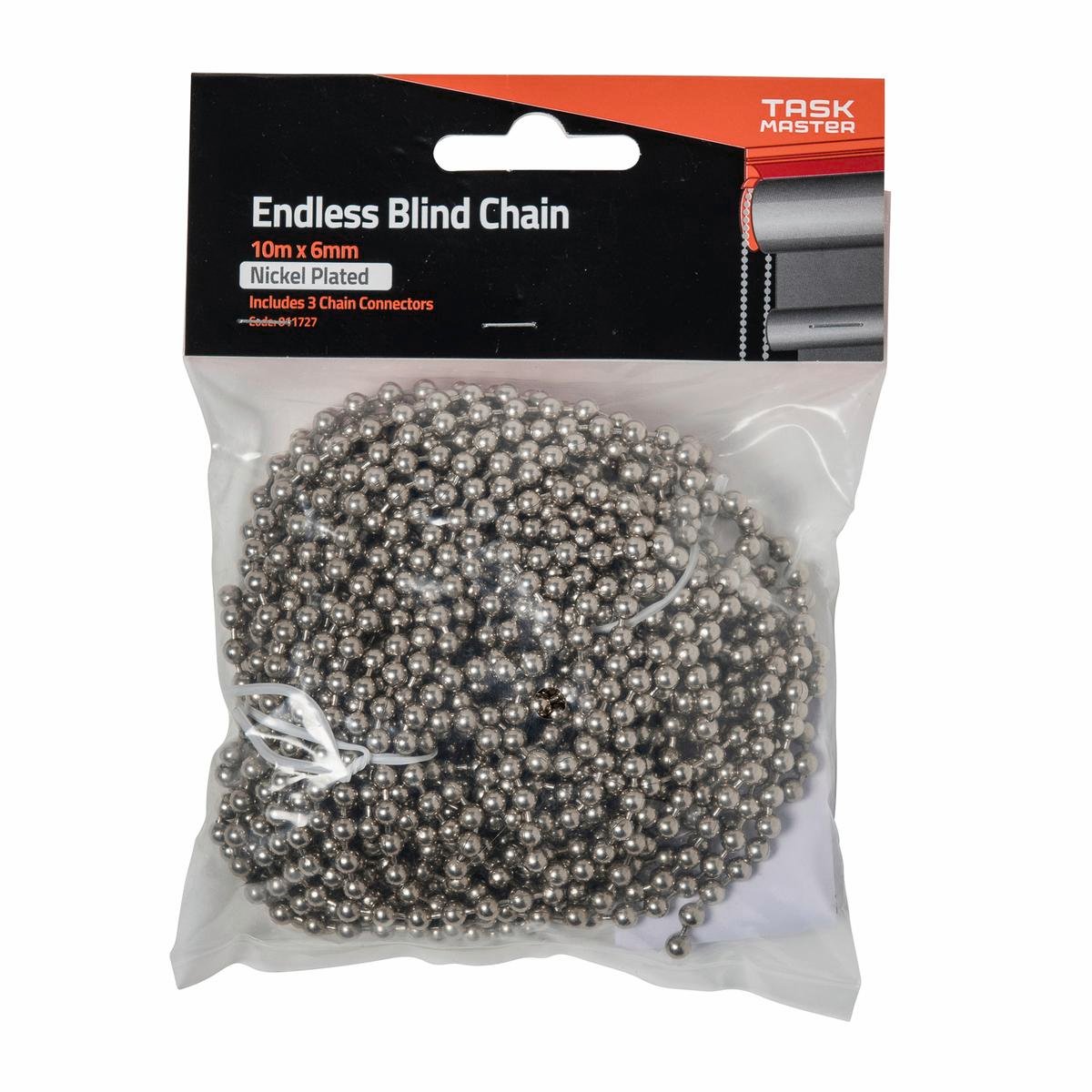 Taskmaster 10m x 6mm Nickel Endless Chain - Bunnings Australia