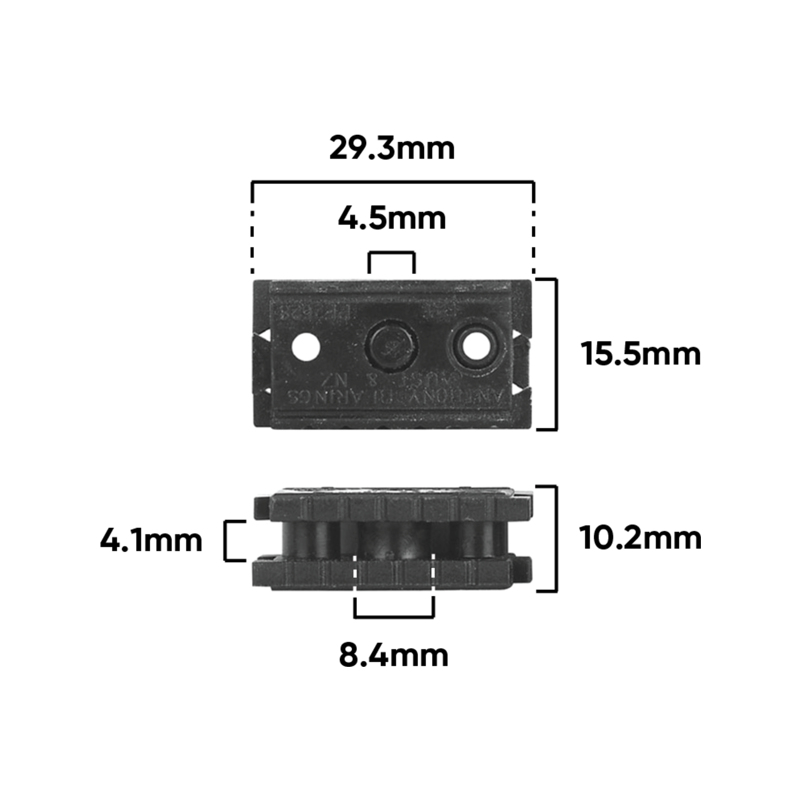 Rolltrak Plastic Carriage And Acetal Roller - 2 Pack - Bunnings Australia