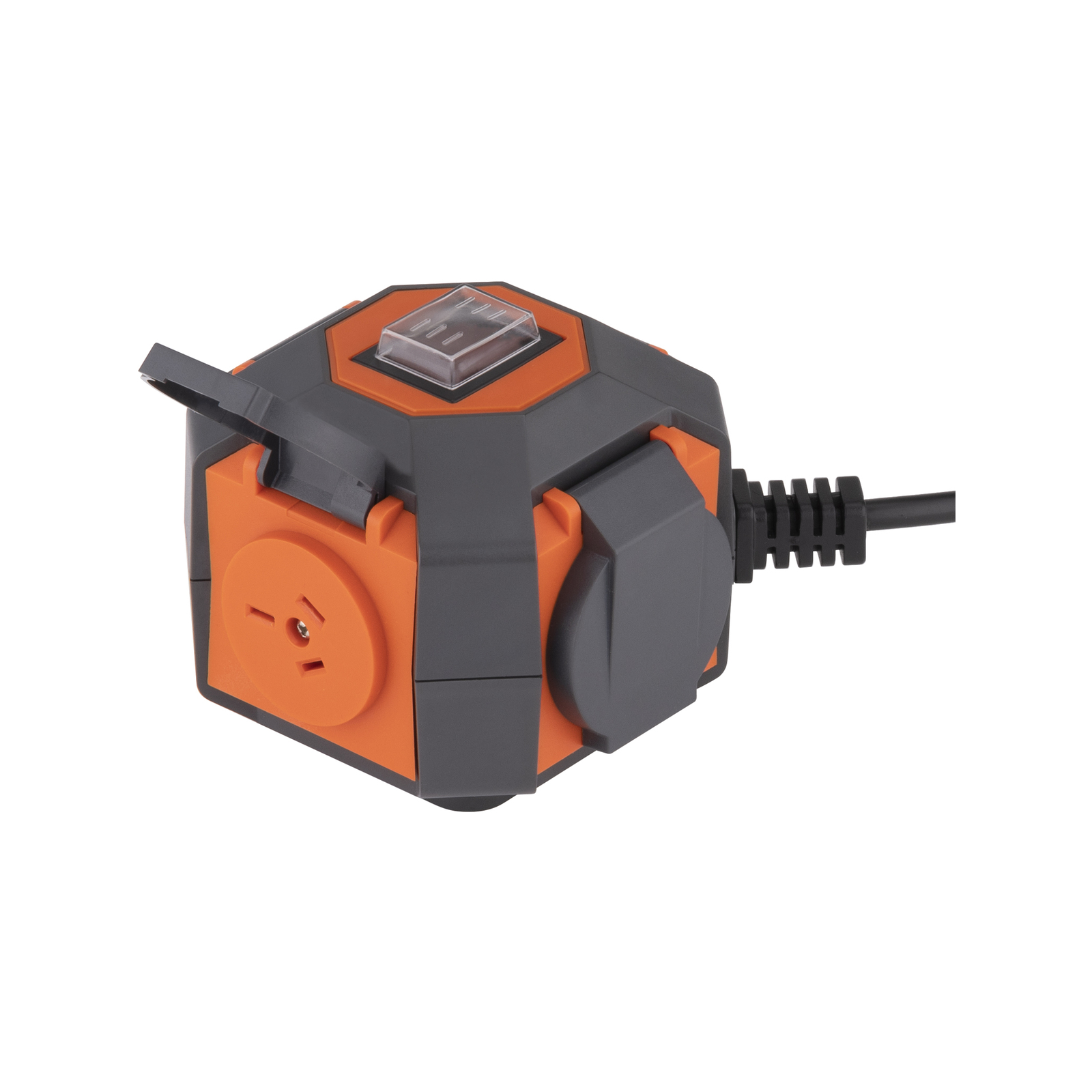 Deta 4 Outlet Outdoor Work-Tuff Power Cube - Bunnings Australia