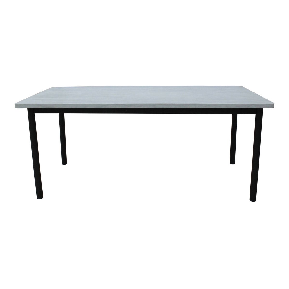 Lara 180cm 6 Seater Outdoor Dining Table Glass Concrete Top - Bunnings ...