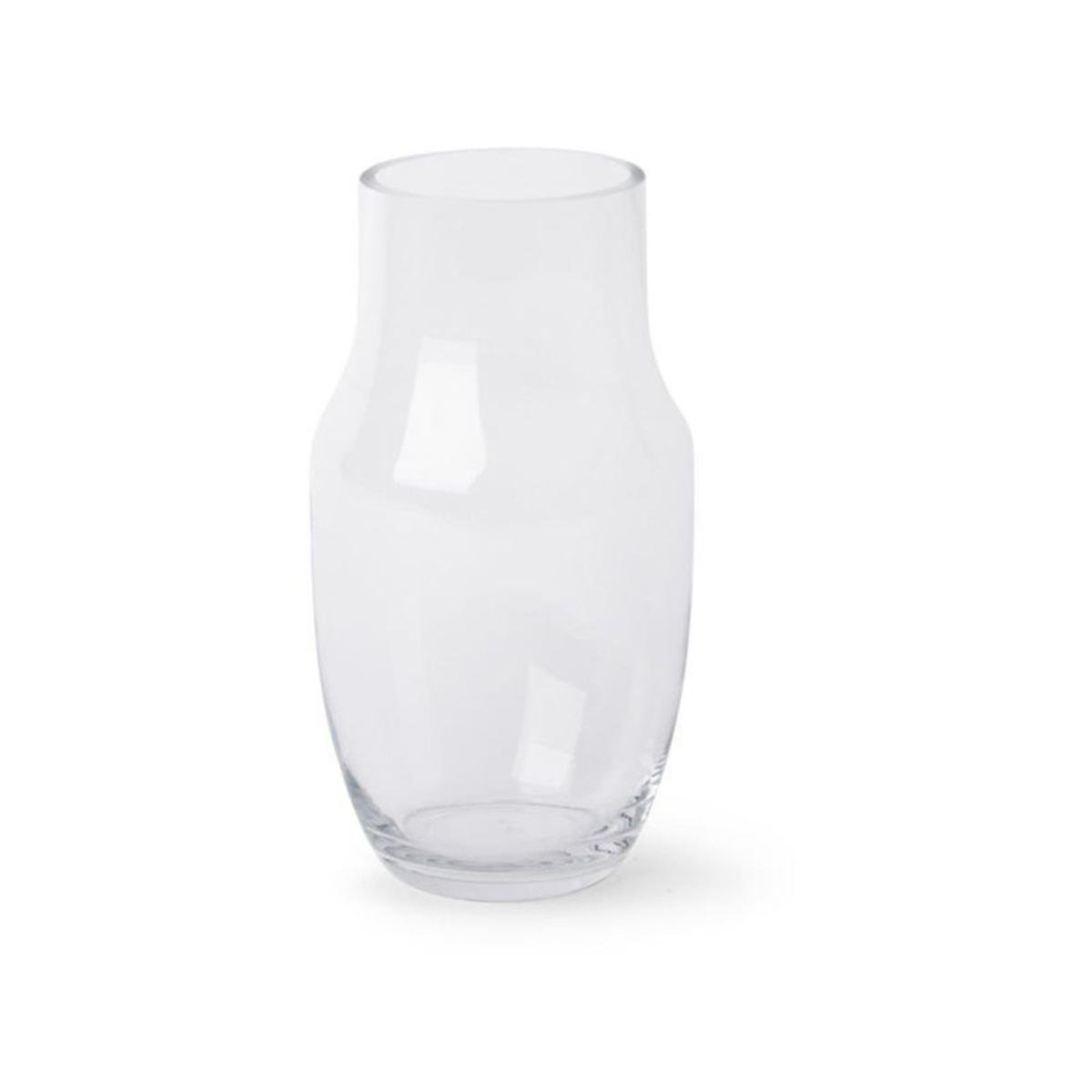 E Style 30cm Glass Romy Flower Vase Decor - Clear - Bunnings Australia