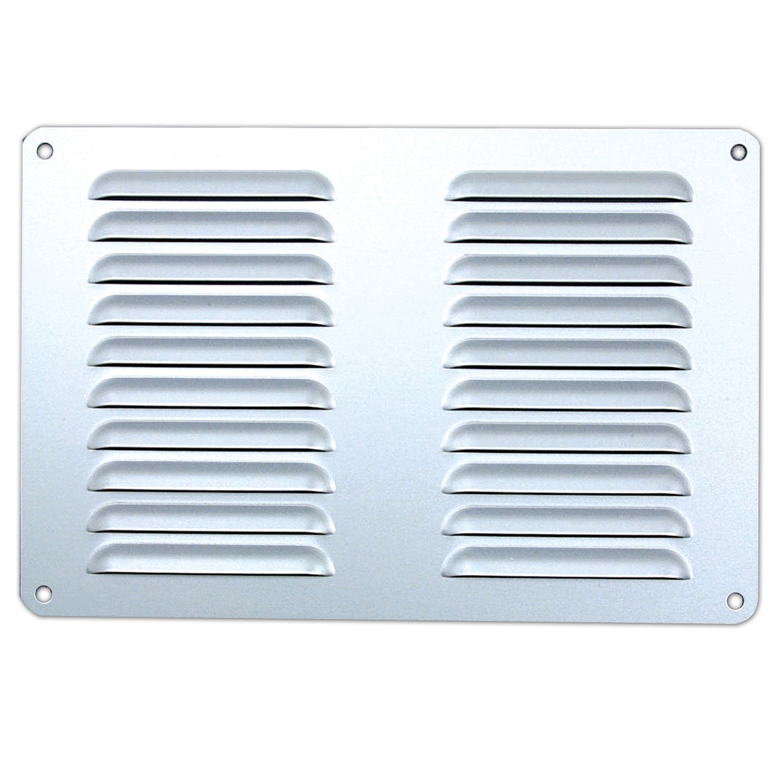 Haron 225 x 150mm Silver Aluminium Pressed Wall Vent - Bunnings Australia
