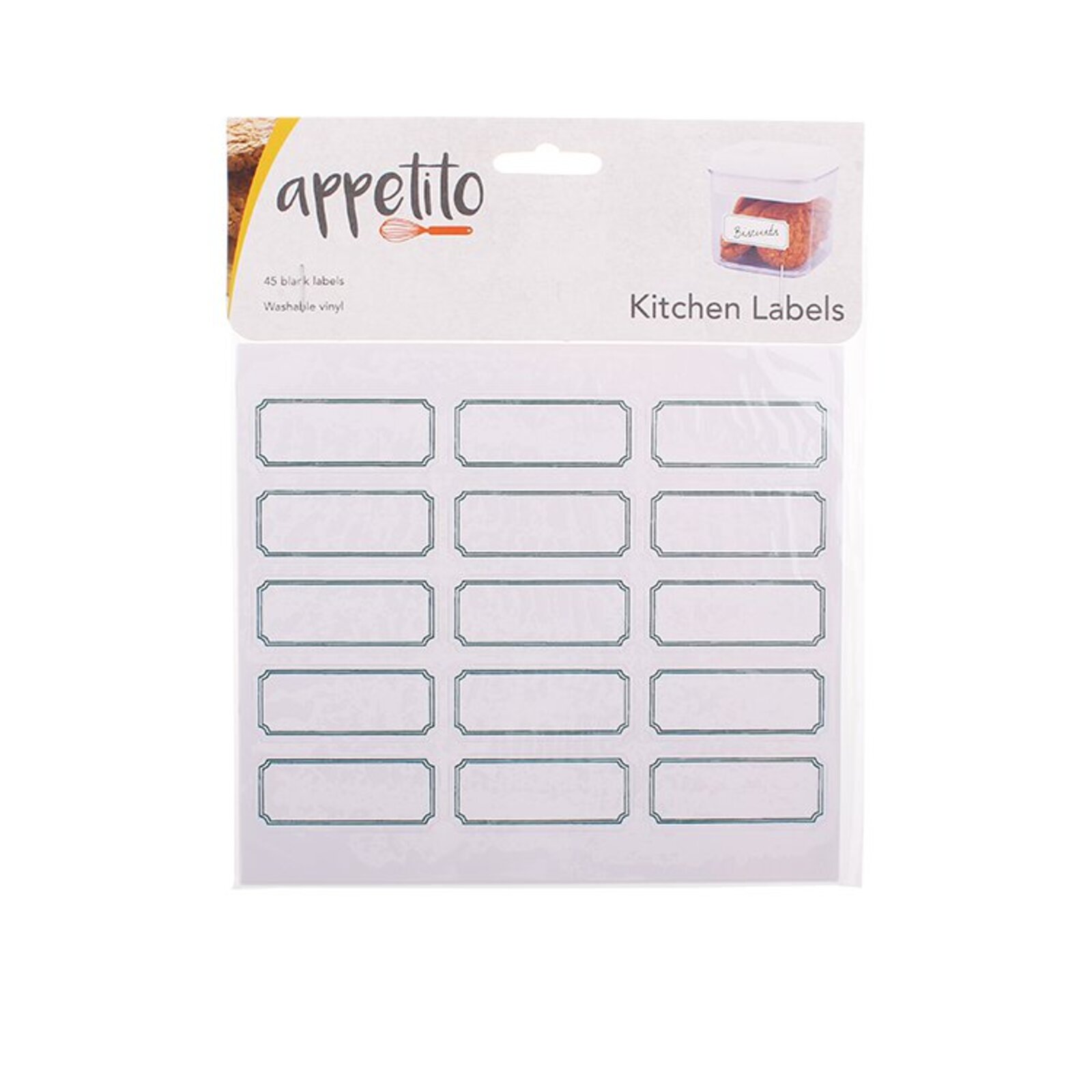 Appetito Labels Blank 45pk - Bunnings Australia