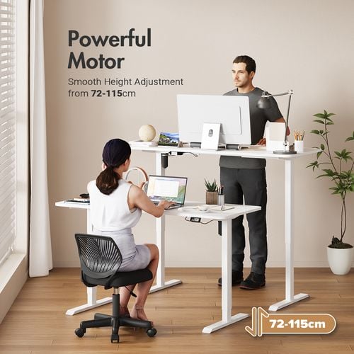 Advwin Electric Standing Desk Adjustable Height Ergonomic Sit Stand Up ...