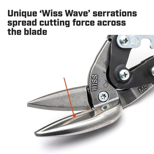 Crescent Wiss Straight Cut Offset Aviation Snips - Bunnings Australia