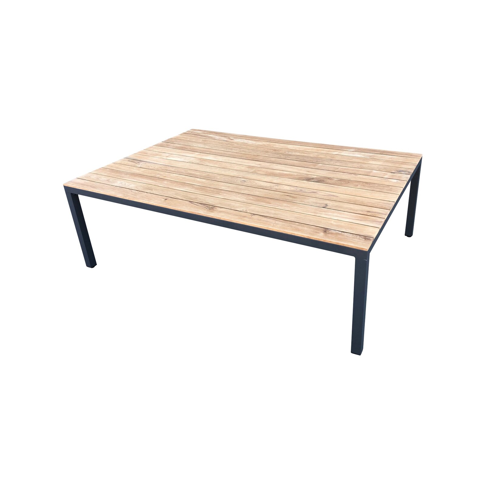 Outdoor Tuscany 10 Seater Teak And Aluminium Dining Table - Bunnings ...