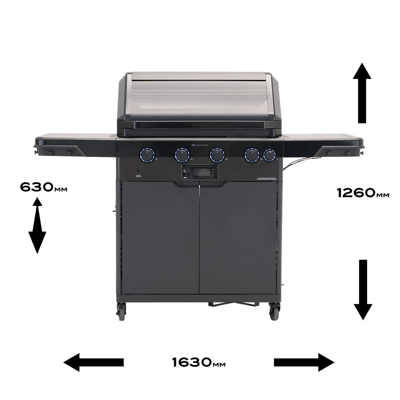 Ignite 4 Burner Gas Trolley BBQ | Matador BBQs