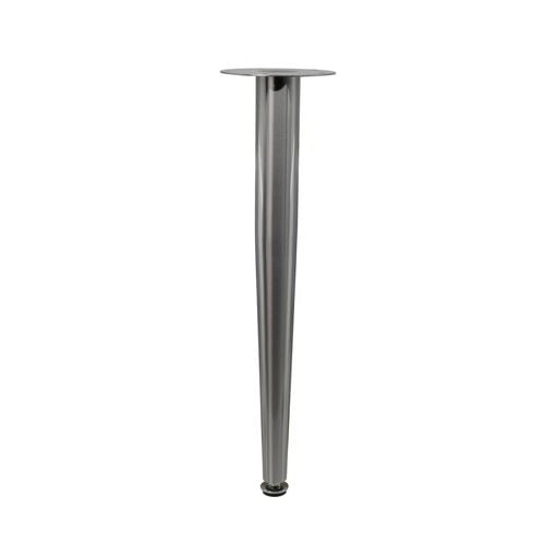 Adoored 400mm Brushed Nickel Tapered Metal Leg Furniture - Bunnings ...