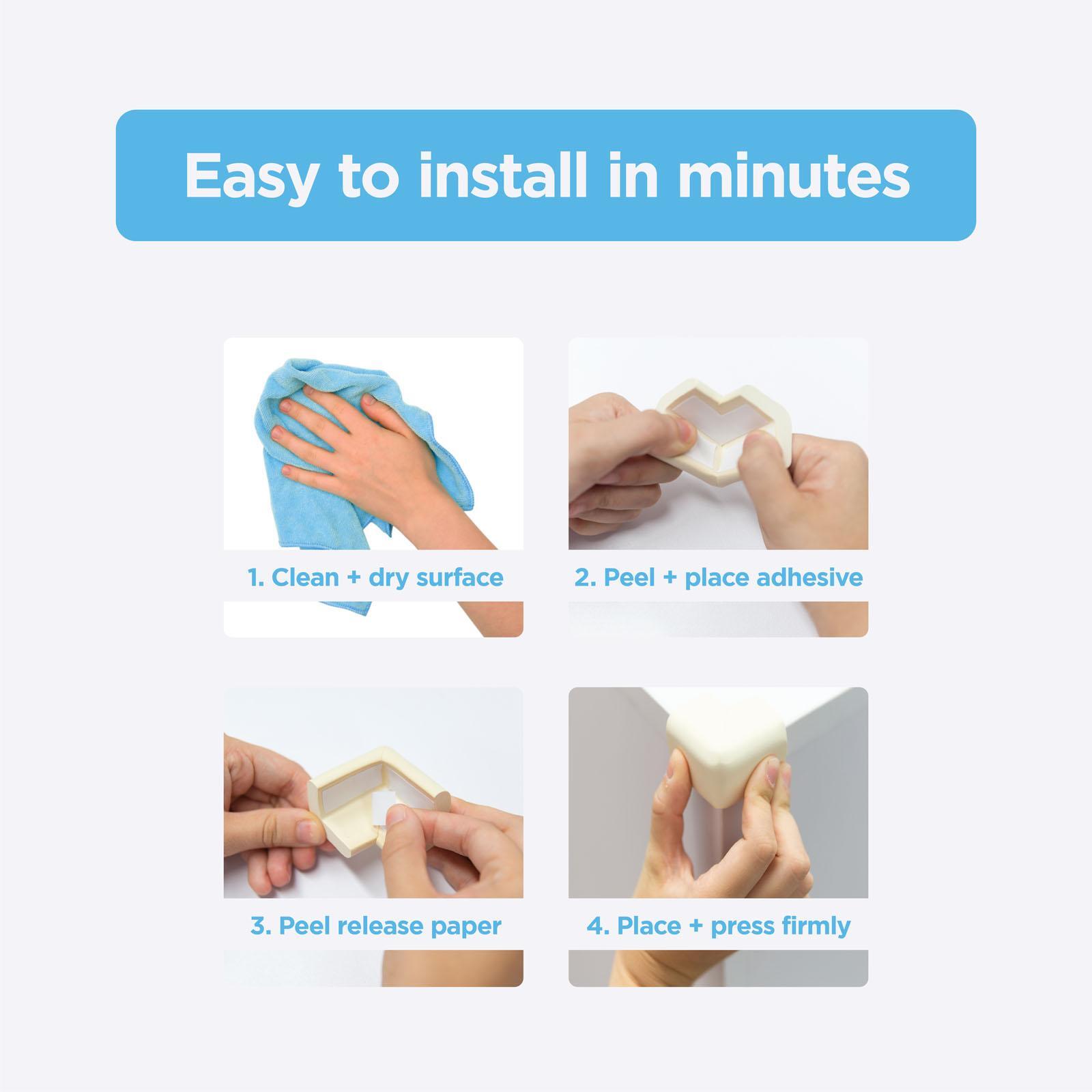 Perma Child Safety Foam Corner Protectors – 8 Pack - Bunnings New Zealand