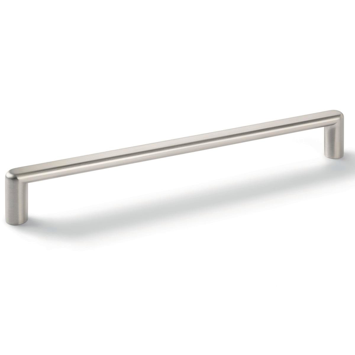 Hafele 140 x 26mm Nickel Brushed Cabinet Handle - Bunnings Australia