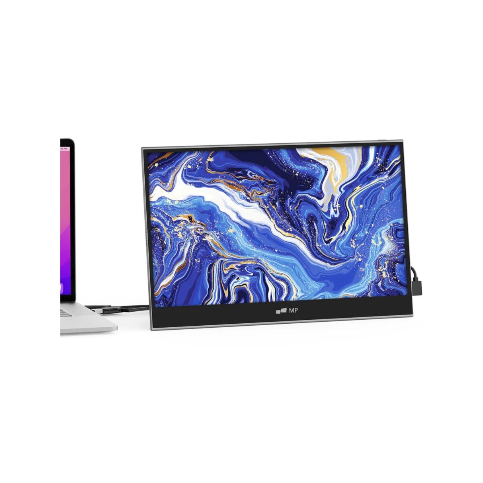 Mobile Pixels Glance Pro Portable 15.6" Monitor For Laptop - Grey ...