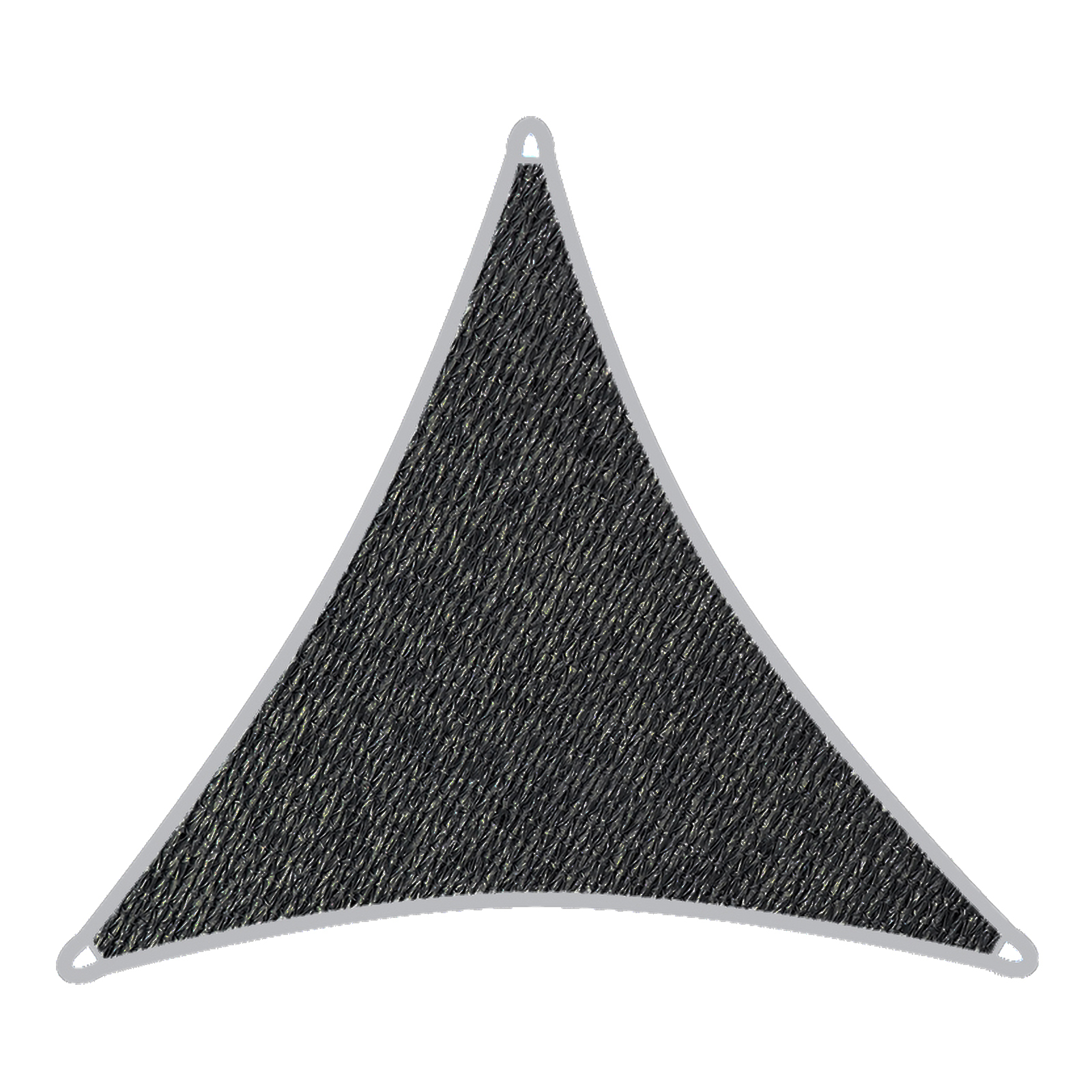 Coolaroo 3.6m Graphite Triangle Shade Sail - Bunnings Australia