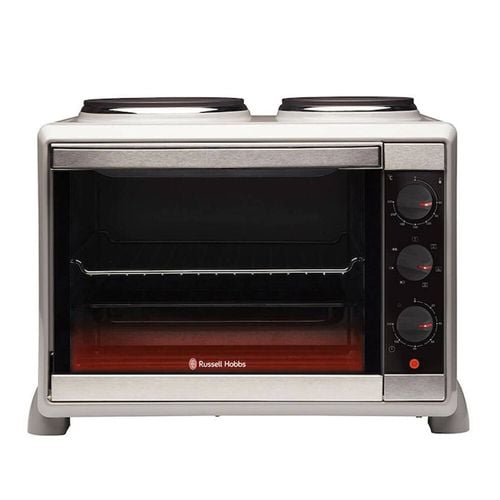 Russell Hobbs Compact Kitchen Toaster Oven 30L W/Hotplates - Bunnings ...
