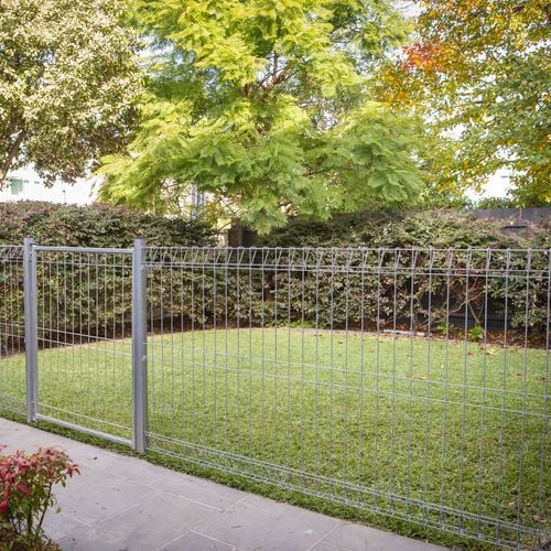 RapidFence 2400mm Roll Top Fence Panel - 1200mm - Bunnings New Zealand