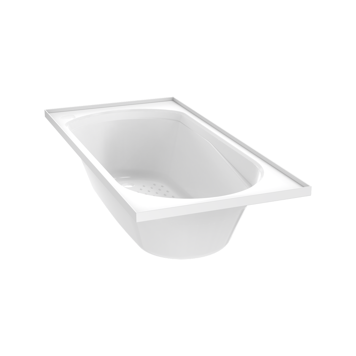 Clearlite 740 x 405mm White Pacific Bath - 1525mm - Bunnings New Zealand