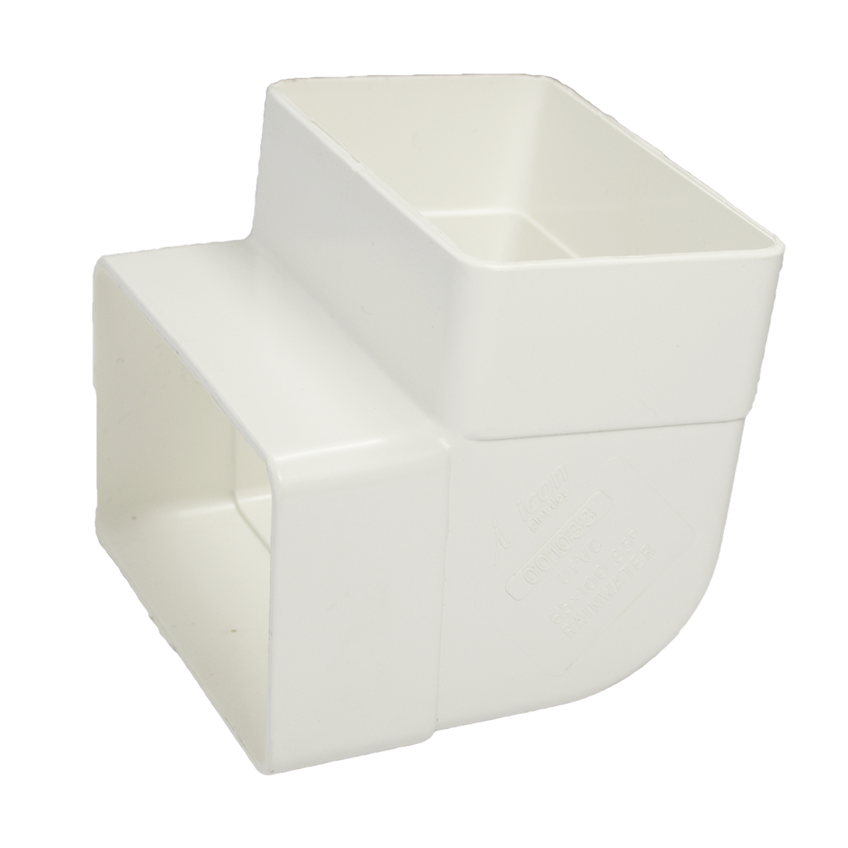 Icon PVC 95 Degree Square Elbow Downpipe - Bunnings Australia