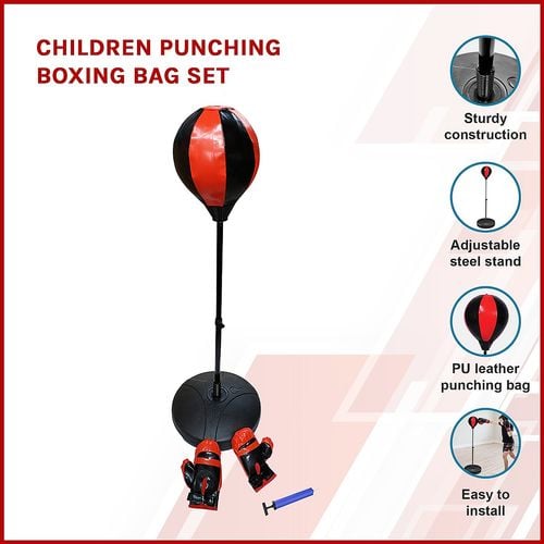 RTM Children Punching Boxing Bag Set - Bunnings Australia