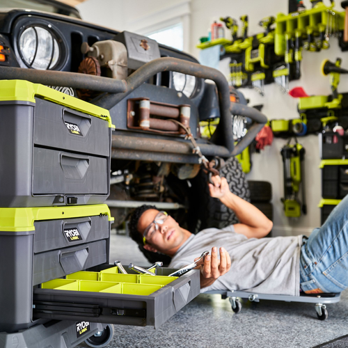 Ryobi LINK 2-Drawer Toolbox - Bunnings Australia