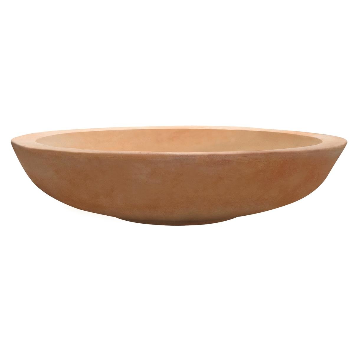 Northcote Pottery 47 x 11cm Terracotta Cottaseal Bird Bath Bowl ...