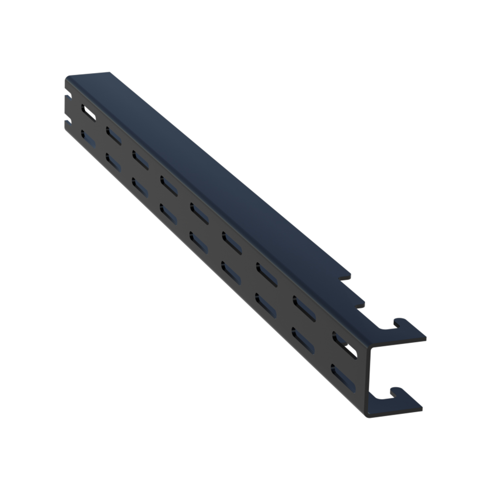 Flexi Storage Home Solutions 300mm Black Double Slot Wall Strip ...