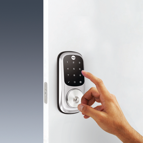 Yale Assure Keyed Satin Chrome with Yale Home Apple HK YRD226HKSC ...