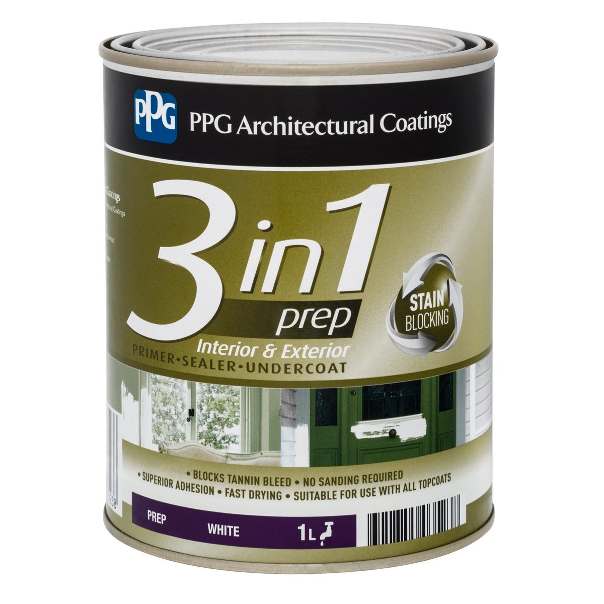 PPG Paints 1L White 3 In 1 Undercoat Primer Sealer - Bunnings New Zealand