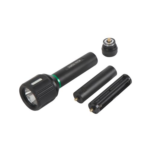 SWISS+TECH 1000lm Dual Power Rechargeable Drop Proof Flashlight ...
