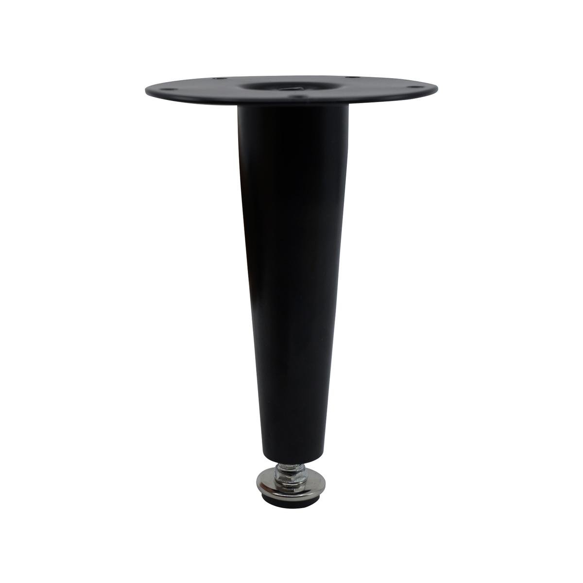 Adoored 150mm Black Tapered Metal Leg Furniture - Bunnings Australia