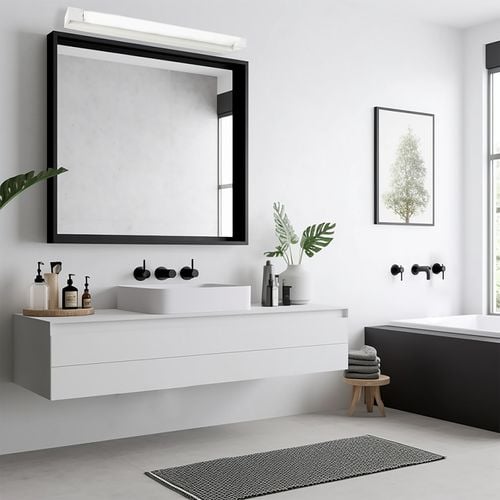 Brilliant 90cm White Change Angle Tilt LED Vanity Light - Bunnings ...