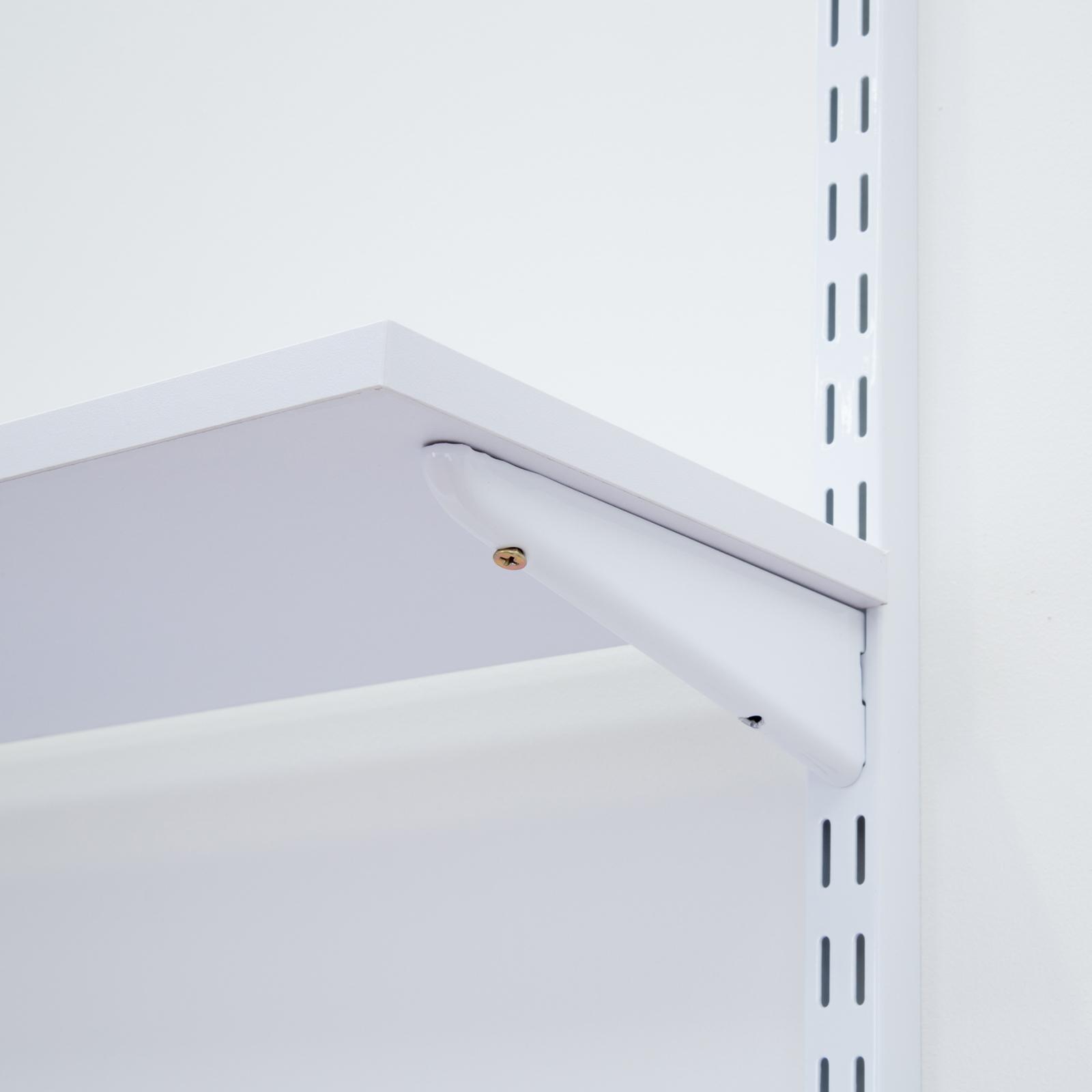 Flexi Storage Home Solutions 360mm White Double Slot Bracket - Bunnings ...