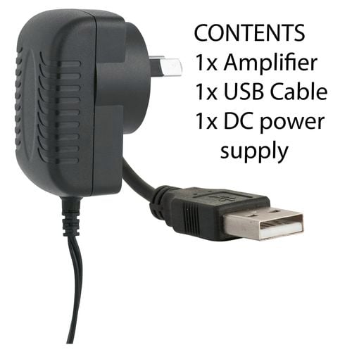 Antsig Indoor Antenna Amplifier With Separate VHF/UHF Gain Control ...