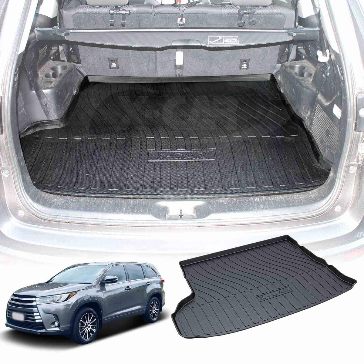 Heavy Duty Cargo Trunk Mat Boot Liner Cover Luggage Tray for Toyota ...