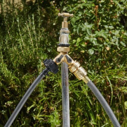 Pope 2 Way Brass Threaded Tap - Bunnings Australia