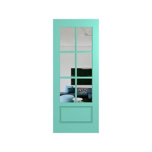 Hume 2040 x 820 x 40mm Haven Clear Glass Entrance Door HAV66 - Bunnings ...