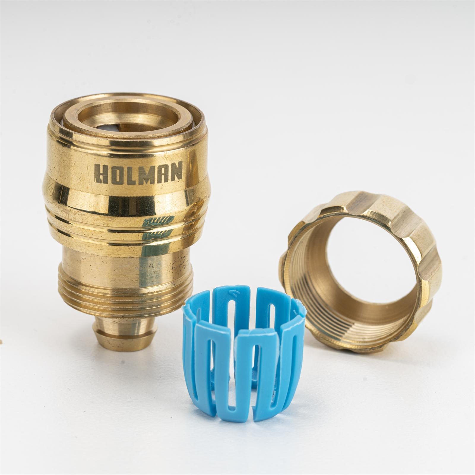 Holman 12mm Brass Hose Connector - Bunnings New Zealand