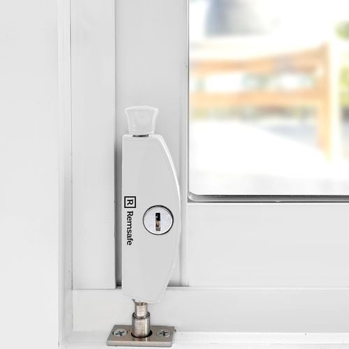 Remsafe White Window/Door Patio Bolt - Bunnings Australia
