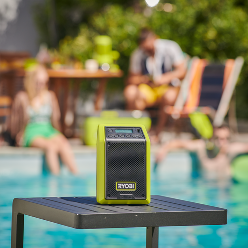 Ryobi 18V ONE+ Radio with Bluetooth® RR18 - Bunnings Australia