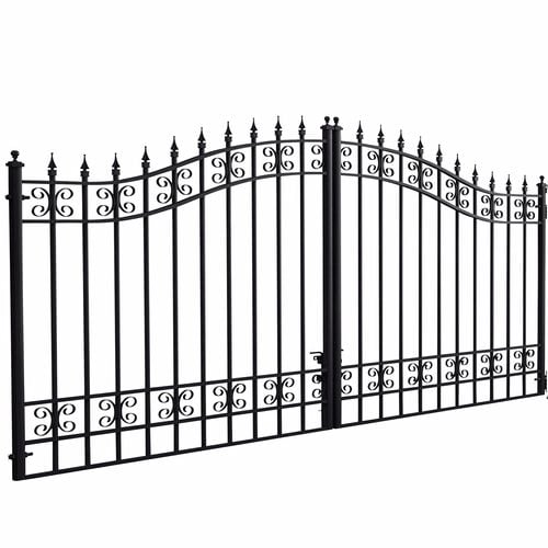 Masterworks 3050 x 40 x 1975mm Kensington Driveway Gate Set - Bunnings ...