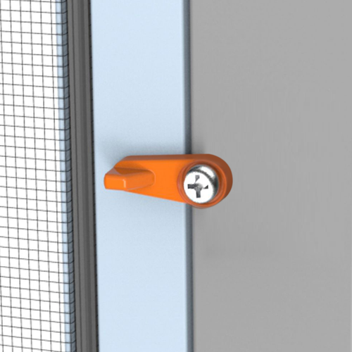 Rolltrak Clear Flushed Fly Screen Clip - 50 Pack - Bunnings Australia