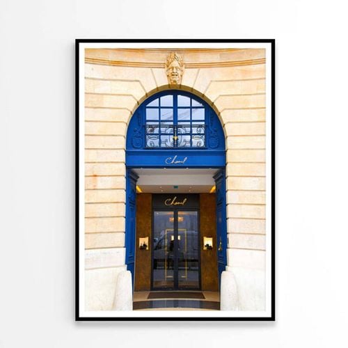 Luxury Blue Colored Fashion Store Print 100% Australian Made 60x90cm ...