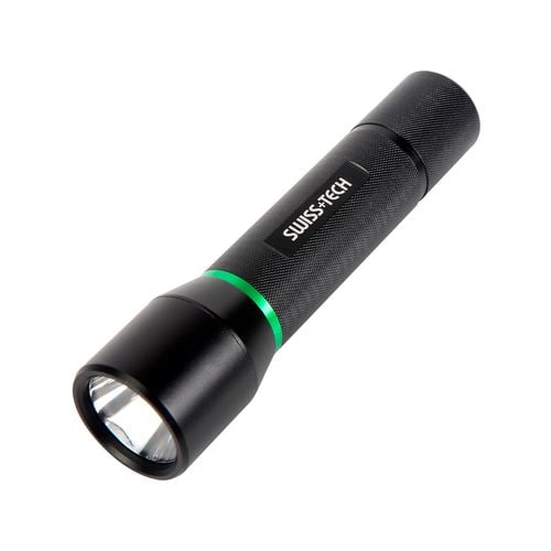 SWISS+TECH 400lm Dual Power Rechargeable Flashlight - Bunnings Australia