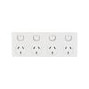DETA Four Outlet Power Point - White - Bunnings Australia