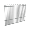 ProtectorAl 2400 x 1800mm Monument Aluminium Loop Top Pool Fence Panel ...