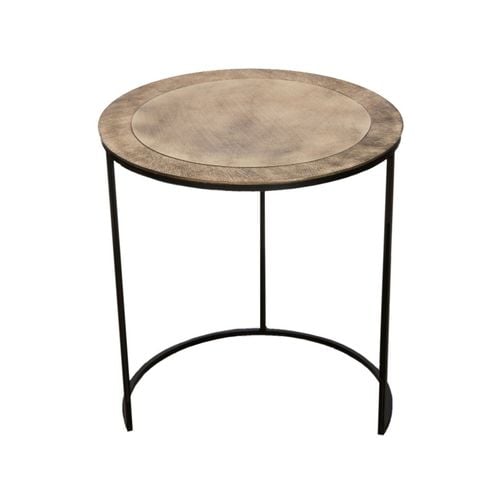 Set of 2 SSH COLLECTION Philip 41 and 49cm Wide Nesting Side Tables ...