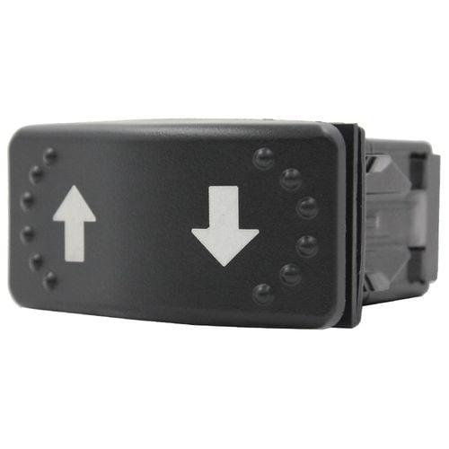 Switch Boss Dual Red LED Laser Etched Rocker Switch (Horizontal ...