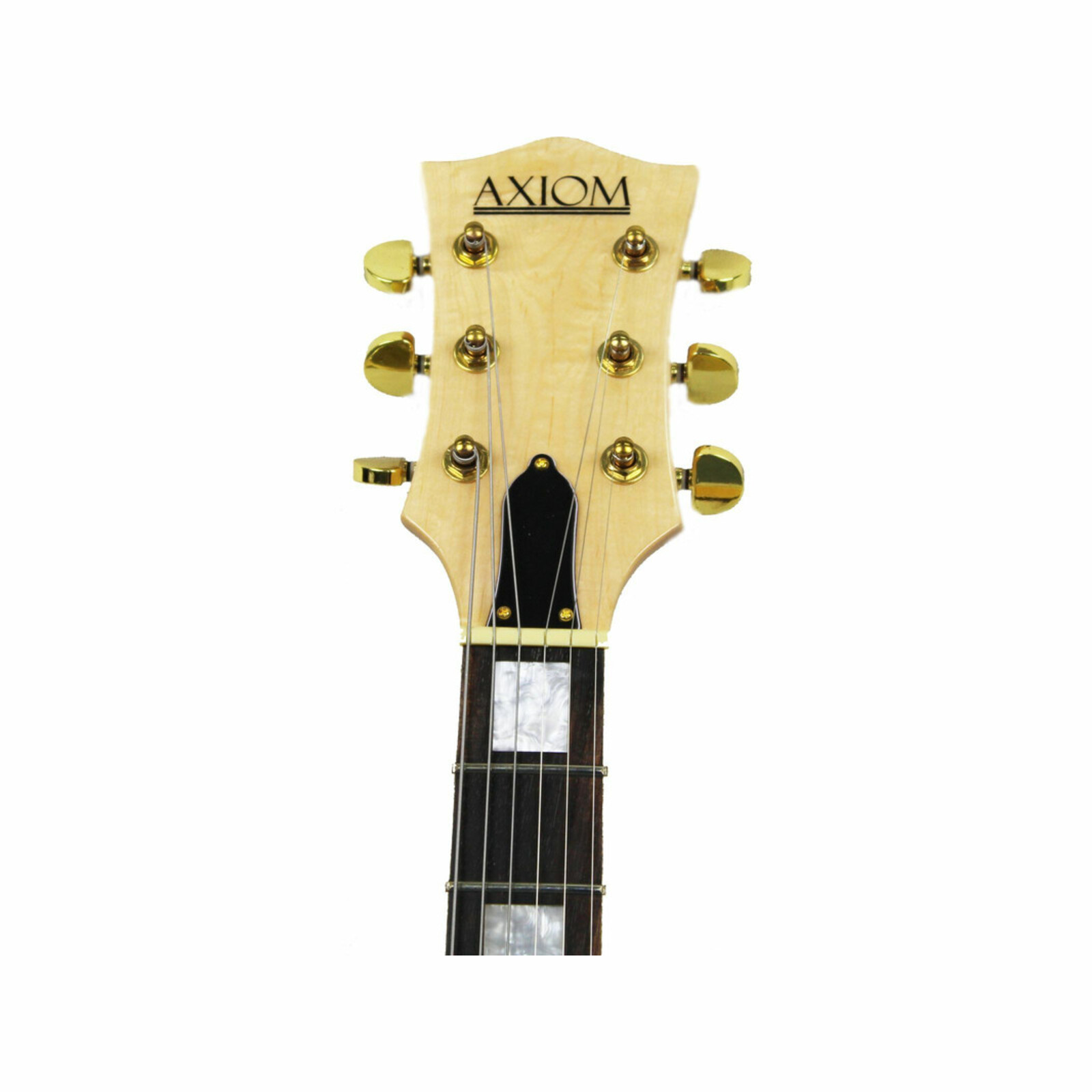 Axiom Columbia Archtop Electric Guitar - Natural - Bunnings Australia