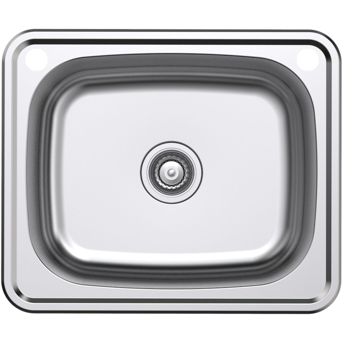 Estilo 45L Stainless Steel Laundry Tub Bench Mount with Bypass Kit ...