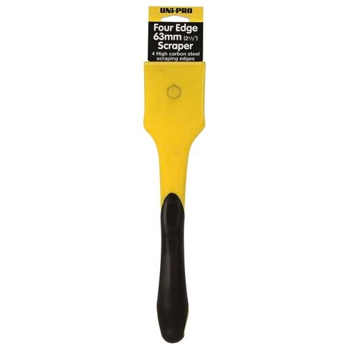 UNi-PRO 63mm Carbon Steel Four Edge Scraper - Bunnings Australia