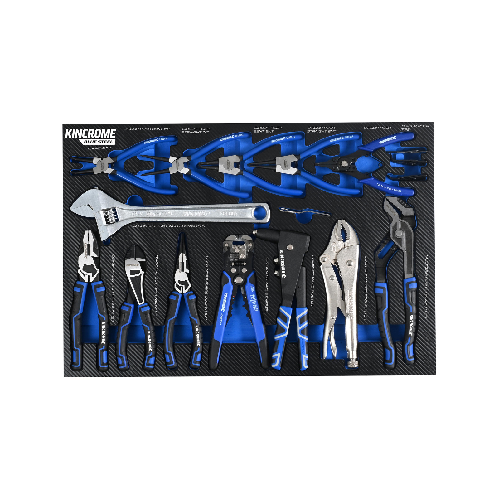 Kincrome BLUESTEEL® 26" 256 Piece 7 Drawer Chest Tool Kit - Bunnings ...